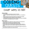CODING QUESTS - Binary Codes Game