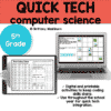 Computer Science Practice Activities Quick Tech 5th Grade