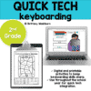 Keyboarding Practice Activities Quick Tech 2nd Grade