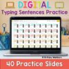 Typing Sentences Keyboarding Practice Activity