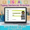 Typing Sentences Keyboarding Practice Activity
