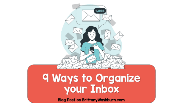 9 Ways to Organize your Inbox