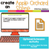 Apple Orchard Scene Digital Glyph Activity