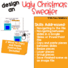 Ugly Christmas Sweater Digital Glyph Activity