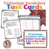Technology Vocabulary Task Cards