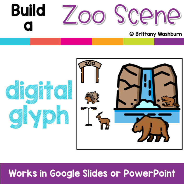 Build a Zoo Digital Glyph Activity