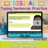 Typing Sentences Intermediate Keyboarding Practice Activity