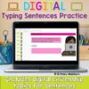 Typing Sentences Intermediate Keyboarding Practice Activity