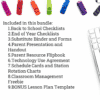 Technology Teacher Organization Bundle