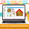 Gingerbread House Graphic Design Lesson and Activity