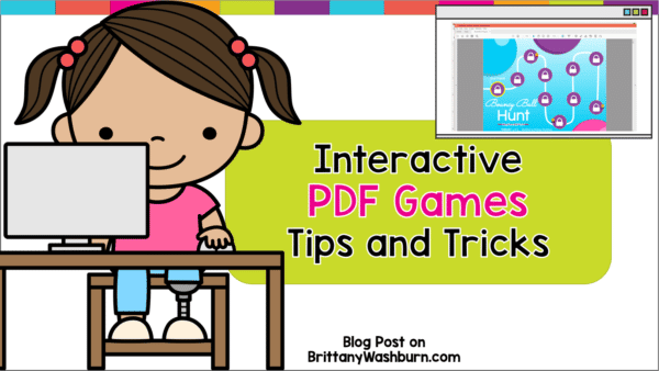Interactive PDF Games Tips and Tricks
