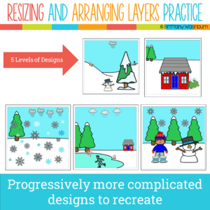 4 Seasons Graphic Design Lessons and Activities Bundle