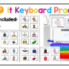 POP It Keyboard Station Activities
