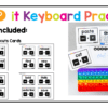 POP It Keyboard Station Activities