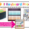POP It Keyboard Station Activities
