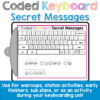 Coded Keyboard Secret Messages