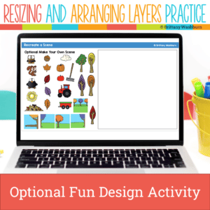 Fall Graphic Design Lesson and Activity