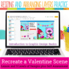 Valentine's Day Theme Graphic Design Lesson and Activity