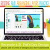 Graphic Design Lesson and Activities Holidays Bundle