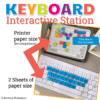 Medium Size Interactive Keyboard Station