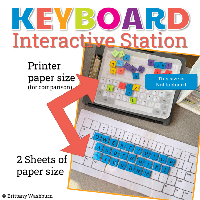 Medium Size Interactive Keyboard Station