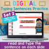 Typing Sentences Keyboarding Practice Activity Set 2
