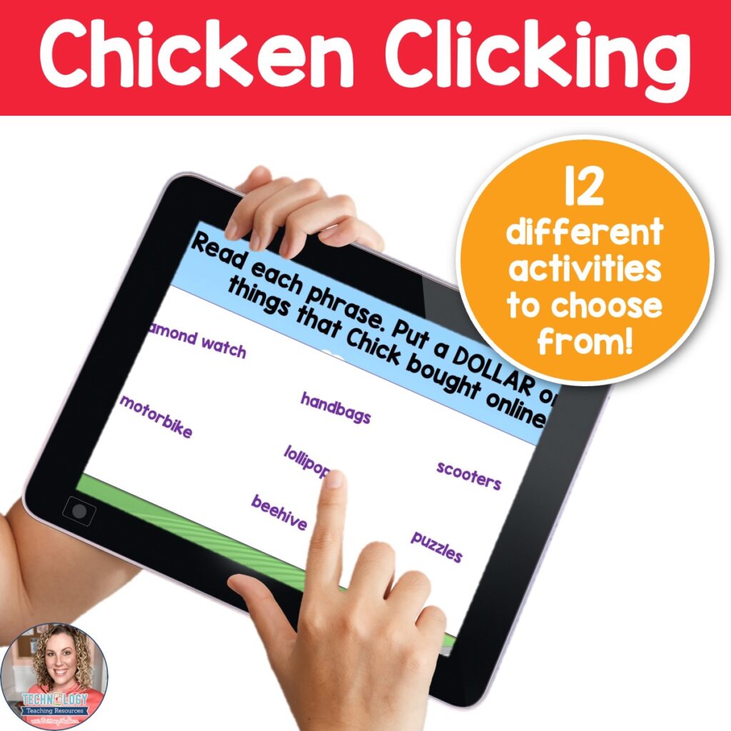 Chicken Clicking Digital Book Companion Activities