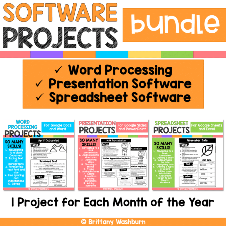 Google Sheets and Excel Spreadsheet Projects 12 Months