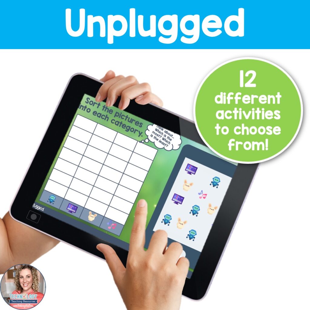 Unplugged Digital Book Companion Activities
