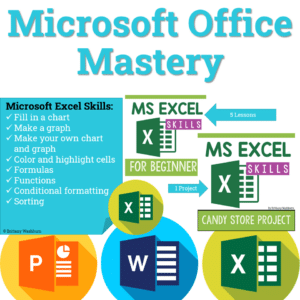 Master Microsoft Office Software Lessons Bundle