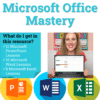 Master Microsoft Office Software Lessons Bundle