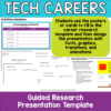 Tech Careers Posters and Guided Research Project
